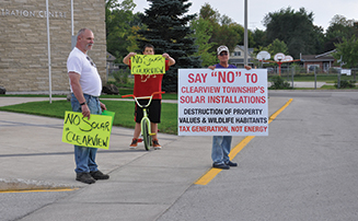 Solar support stands, despite protests – The Creemore Echo