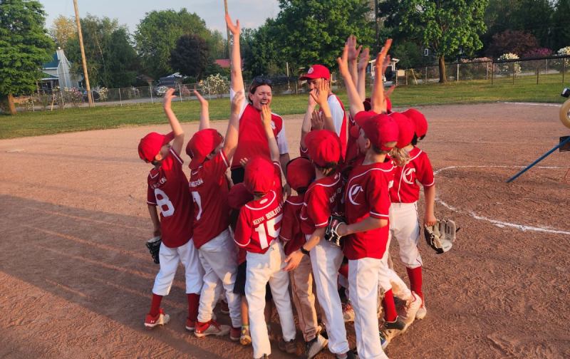9U Cardinals start season with a 9-0 win – The Creemore Echo