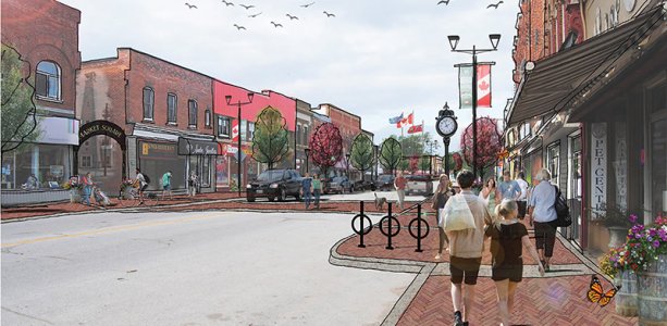 Stayner downtown plan encourages pedestrians – The Creemore Echo